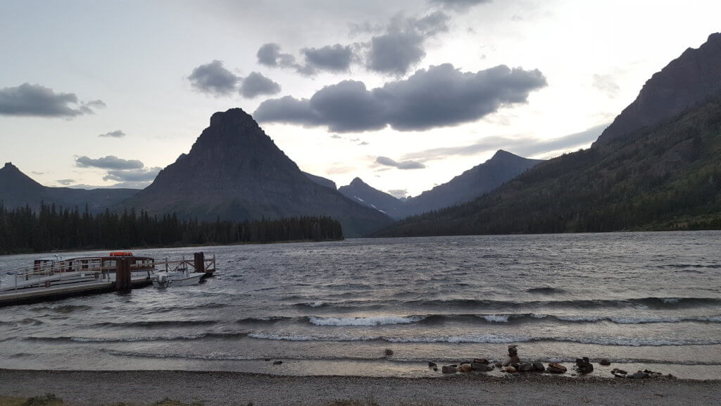 Camping at Two Medicine Lake - Glacier National Park, Montana
